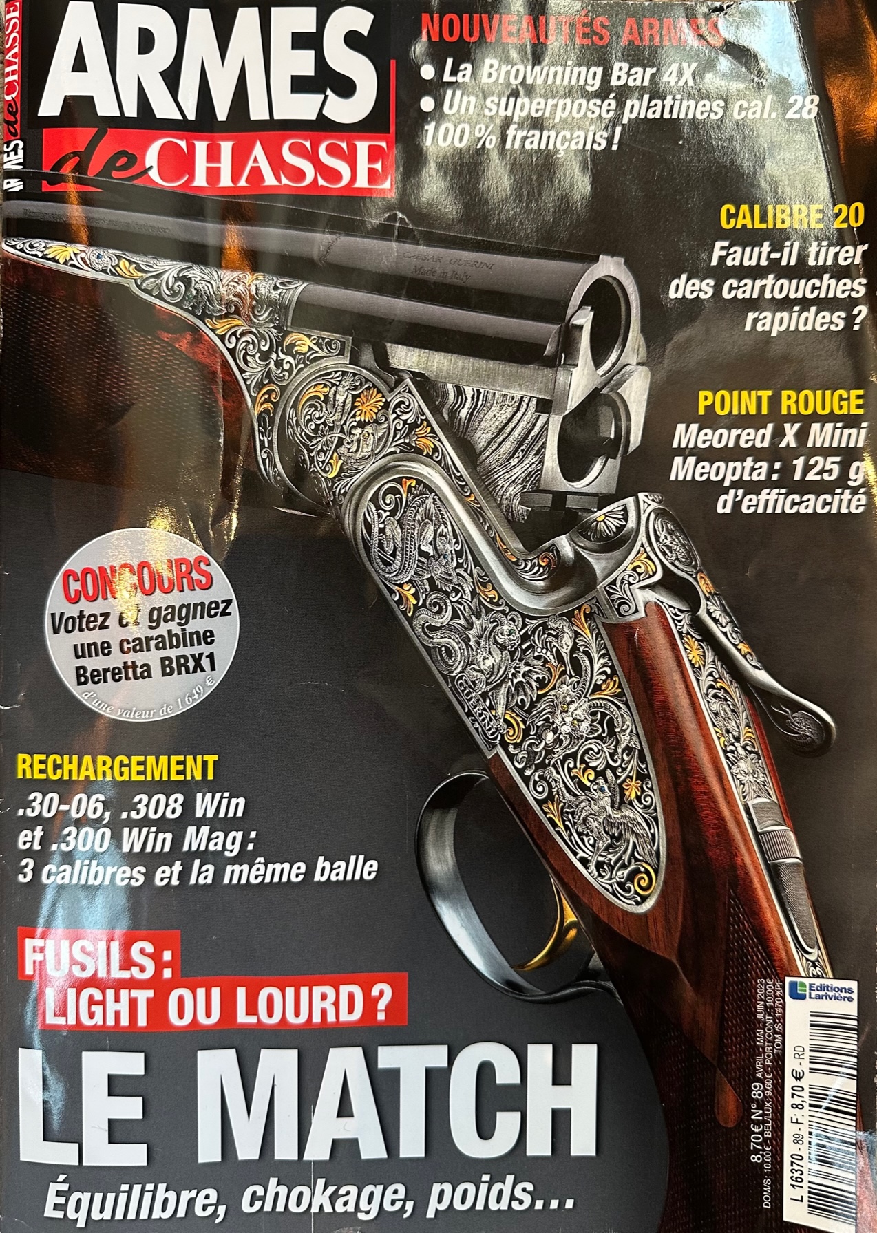 Armes de chasse - N°89 - Avril 2023 - Armes Prestige